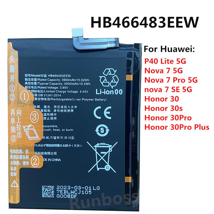 Batterie Huawei Huawei P40 Lite 5G | NOVA 7SE HB466483EEW – DESH GSM