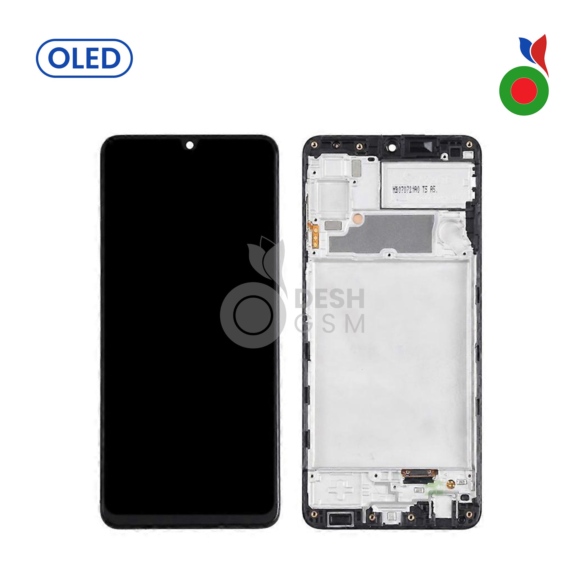 Samsung A22 4G A225F OLED LCD Screen with Chassis