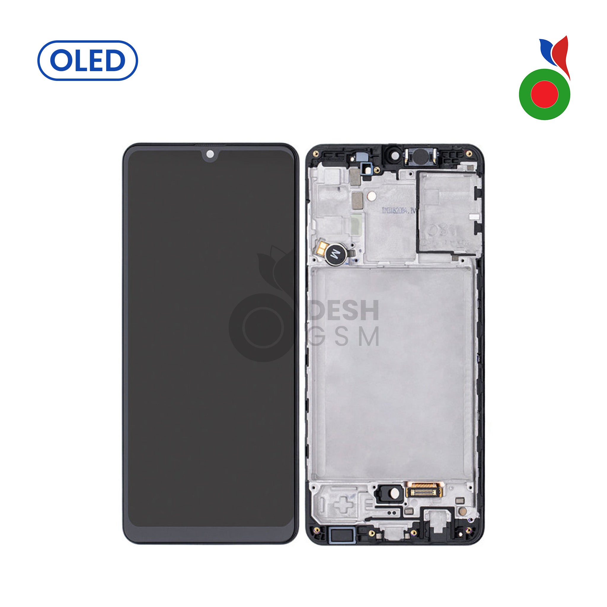 SAMSUNG A31 A315F Complete LCD Screen with Chassis - BIG OLED