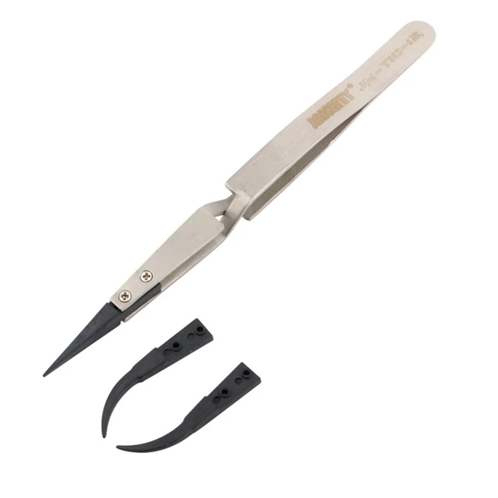 Anti-Static Stainless Precision Tweezer | JM-T10-12 - JAKEMY – DESH GSM