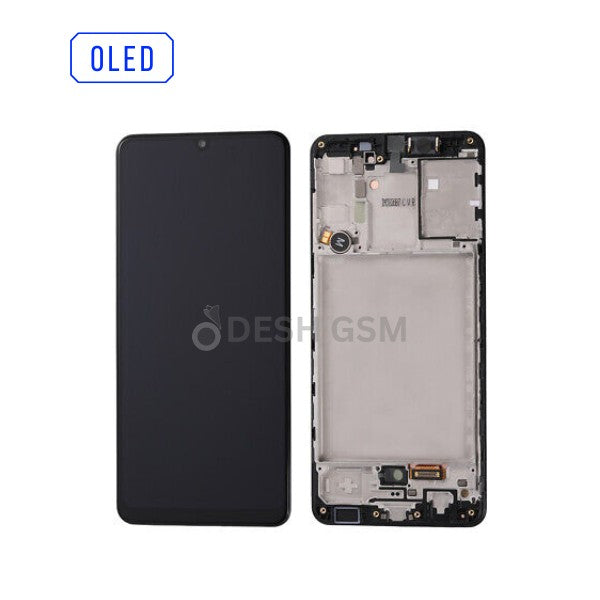SAMSUNG A31 A315F Complete LCD Screen with Chassis - BIG OLED – DESH GSM