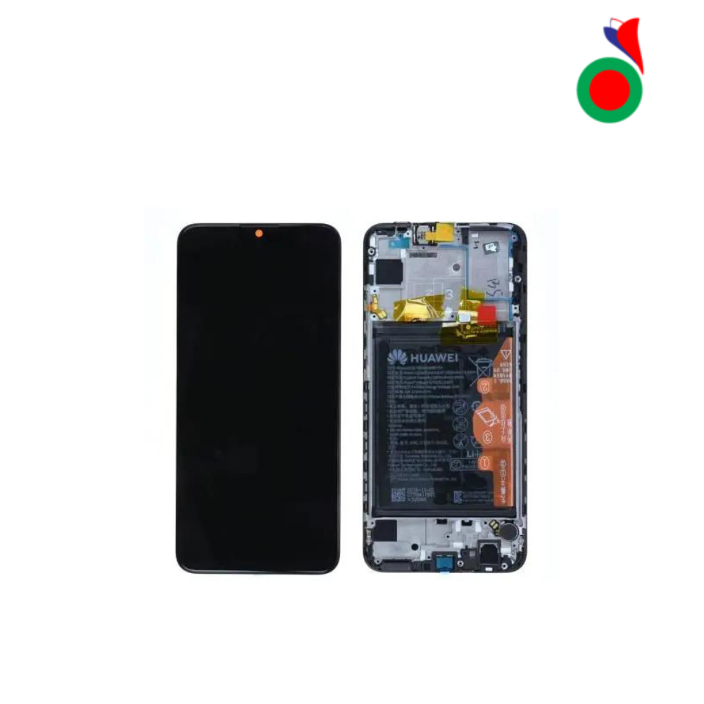 HUAWEI P SMART 2019 COMPLETE ECRAN AVEC CHASSIS ET BATTERY NOIR – DESH GSM