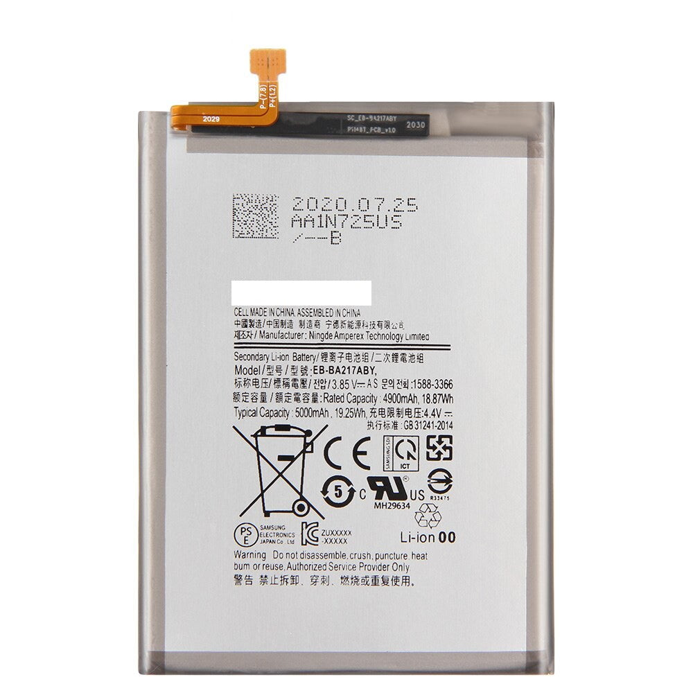 Samsung Battery Replacement for A21s, A21, A217F, M12, A12, A125, A13 ...